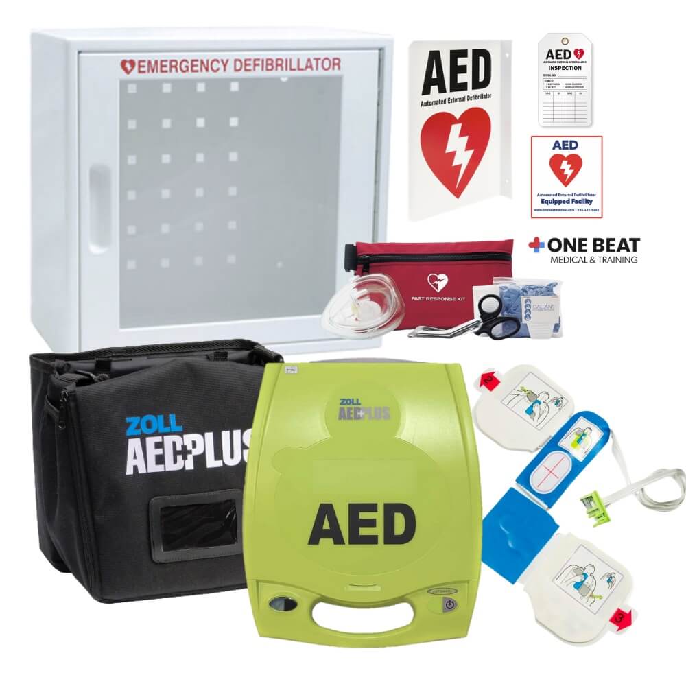 ZOLL AED Plus Complete AED Package – One Beat Medical