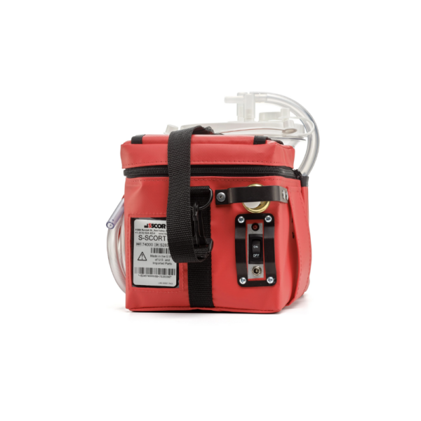 SSCOR S-SCORT® III Portable EMS Suction Unit with Red Case – One Beat ...