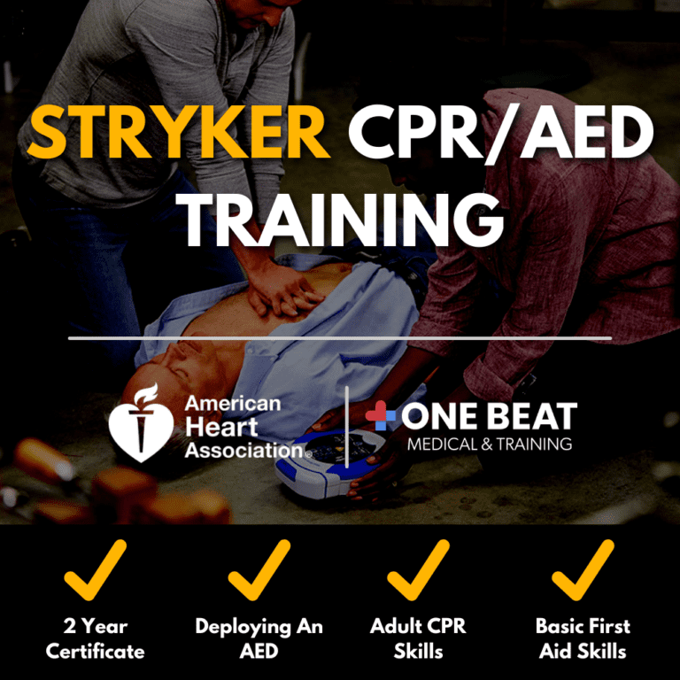 Stryker CPR/AED Training Class – One Beat Medical