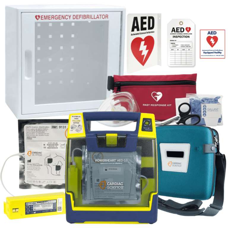 Refurbished Cardiac Science Powerheart G3 Complete AED Package | One ...