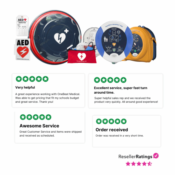 Complete Outdoor AED Cabinet Package | One Beat Medical