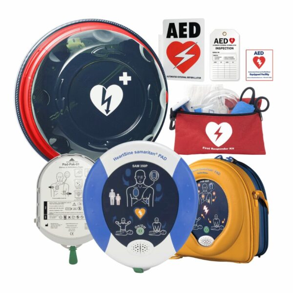 Complete Outdoor AED Cabinet Package | One Beat Medical